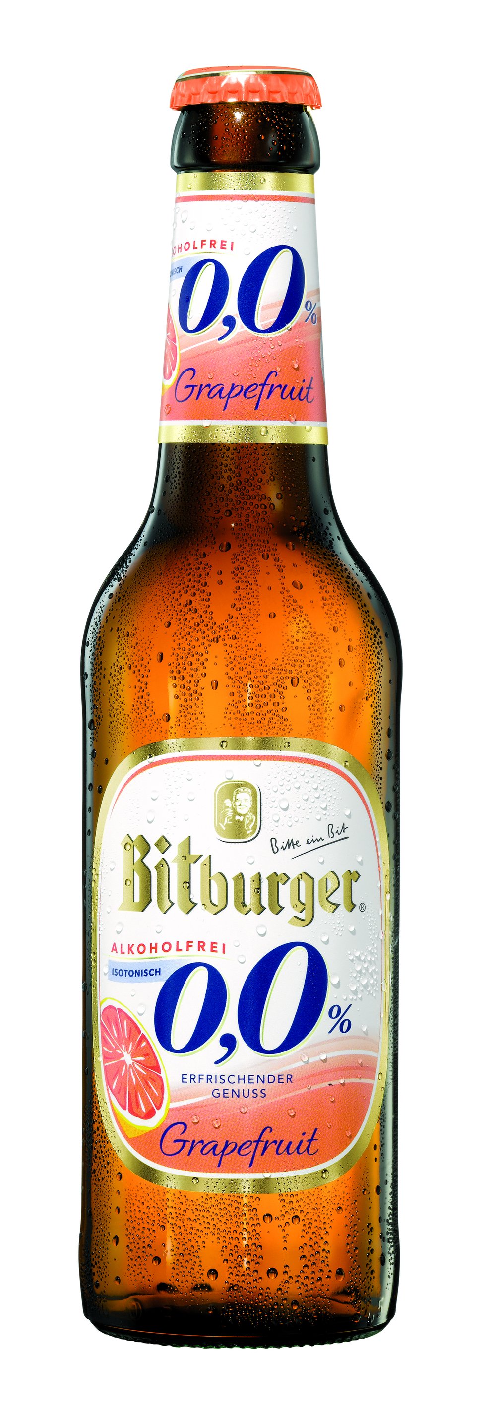 Ein alkoholfreies Bier mit 0,0 Prozent Alkohol